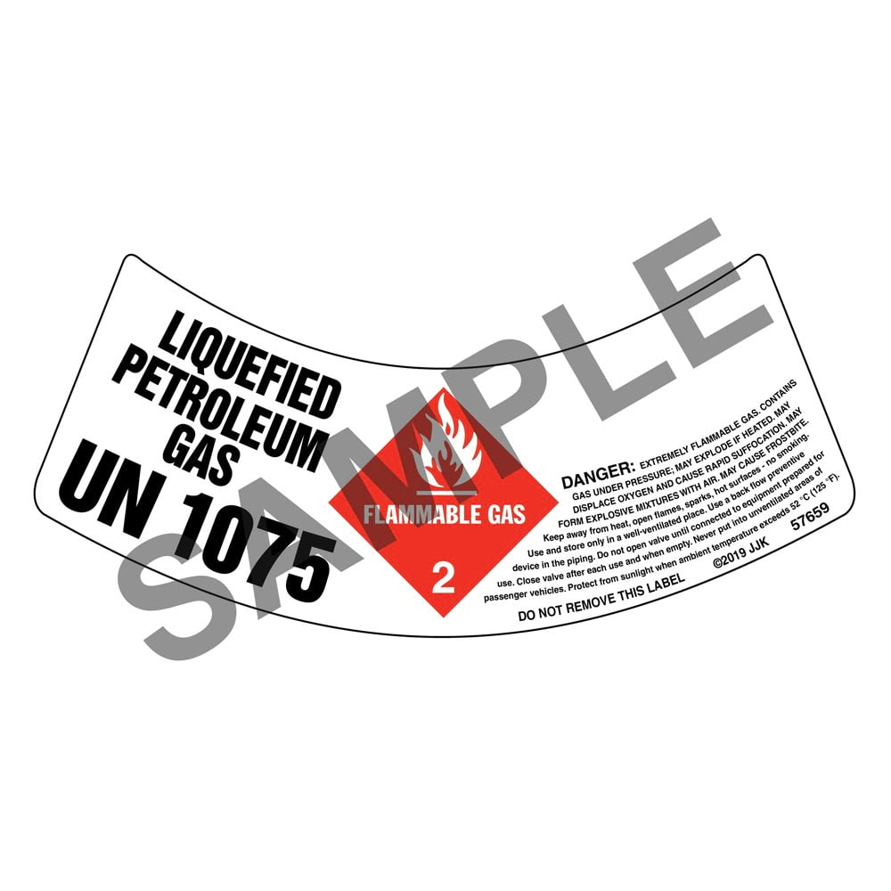 Flammable Gas Cylinders