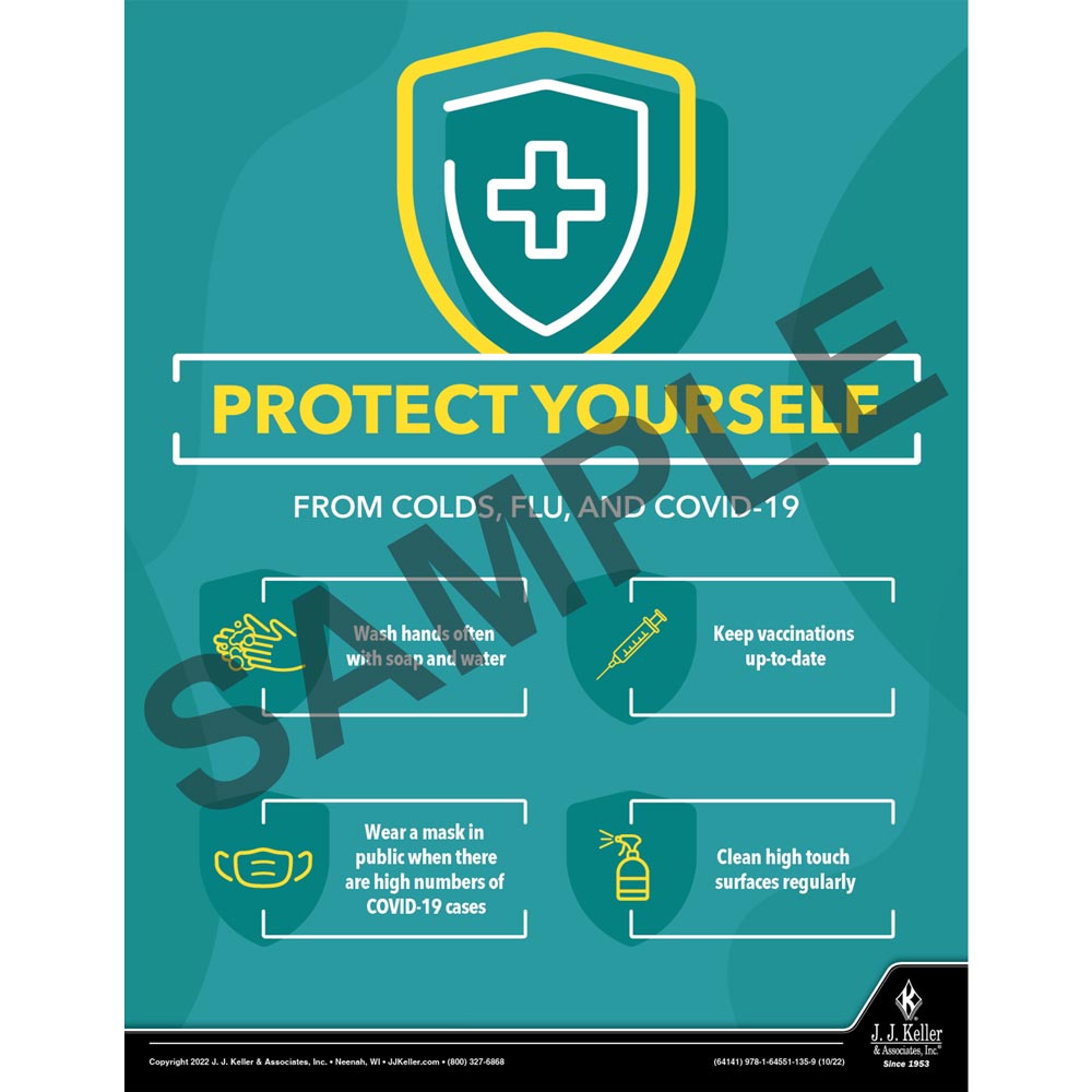 Cold And Flu Prevention Poster