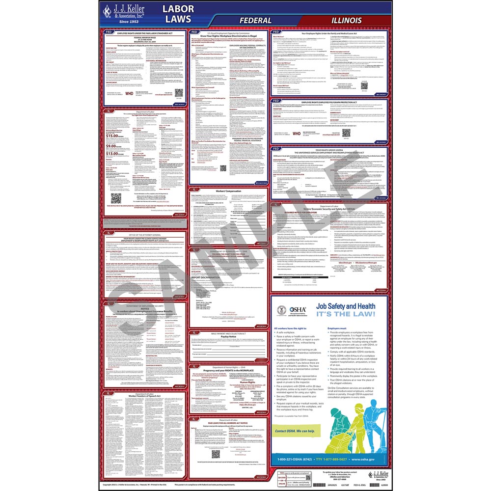 Illinois Labor Law Posters Printable