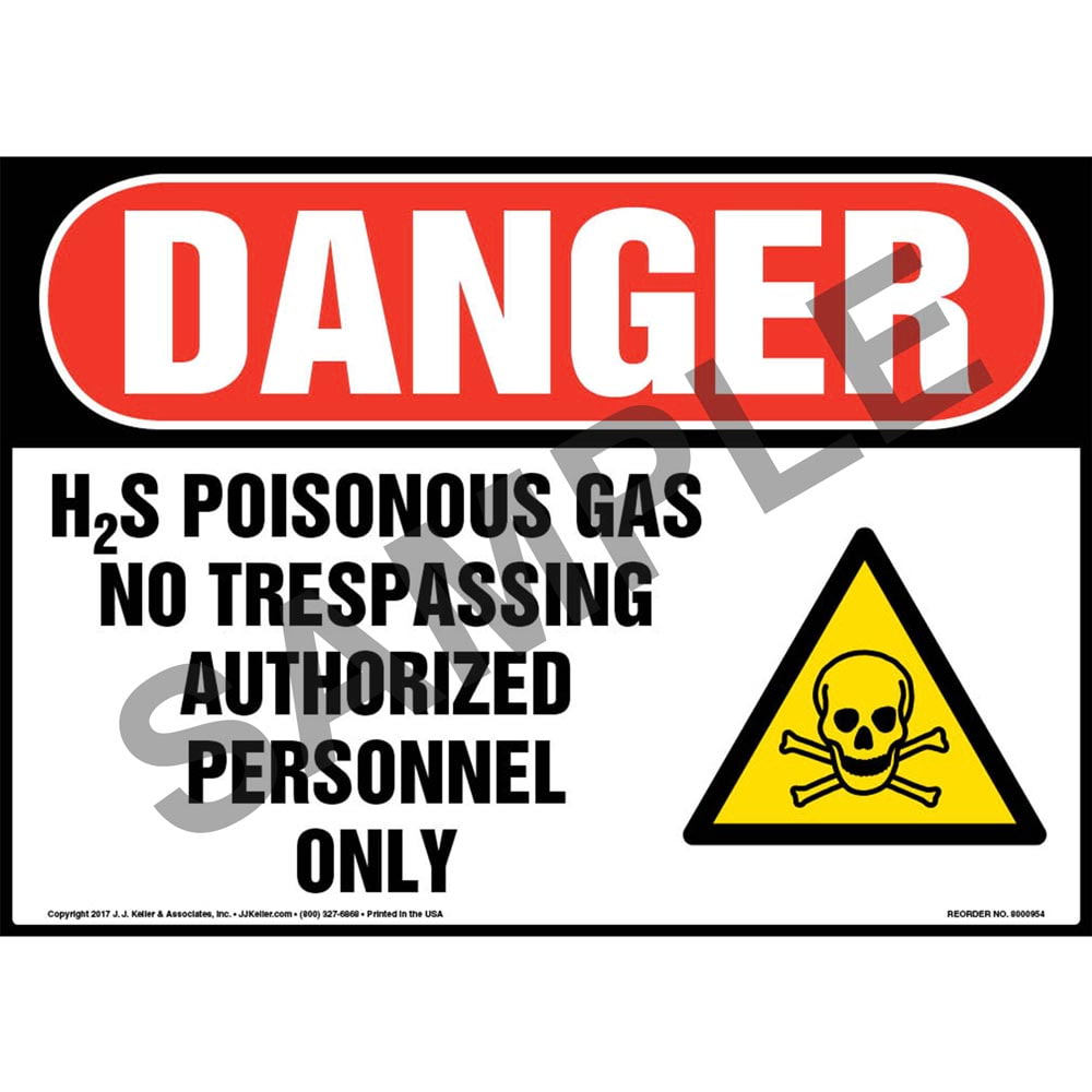 Poison Sign Gas