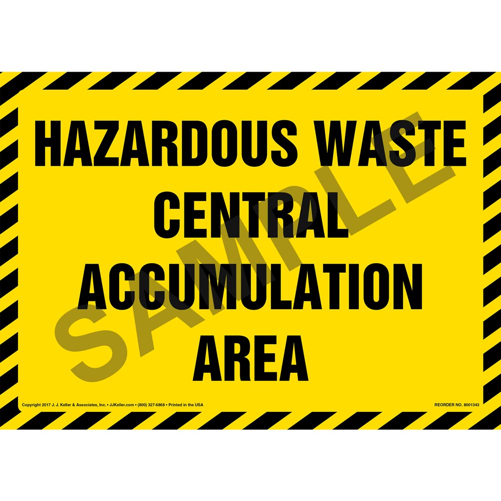 Hazardous Waste Sign