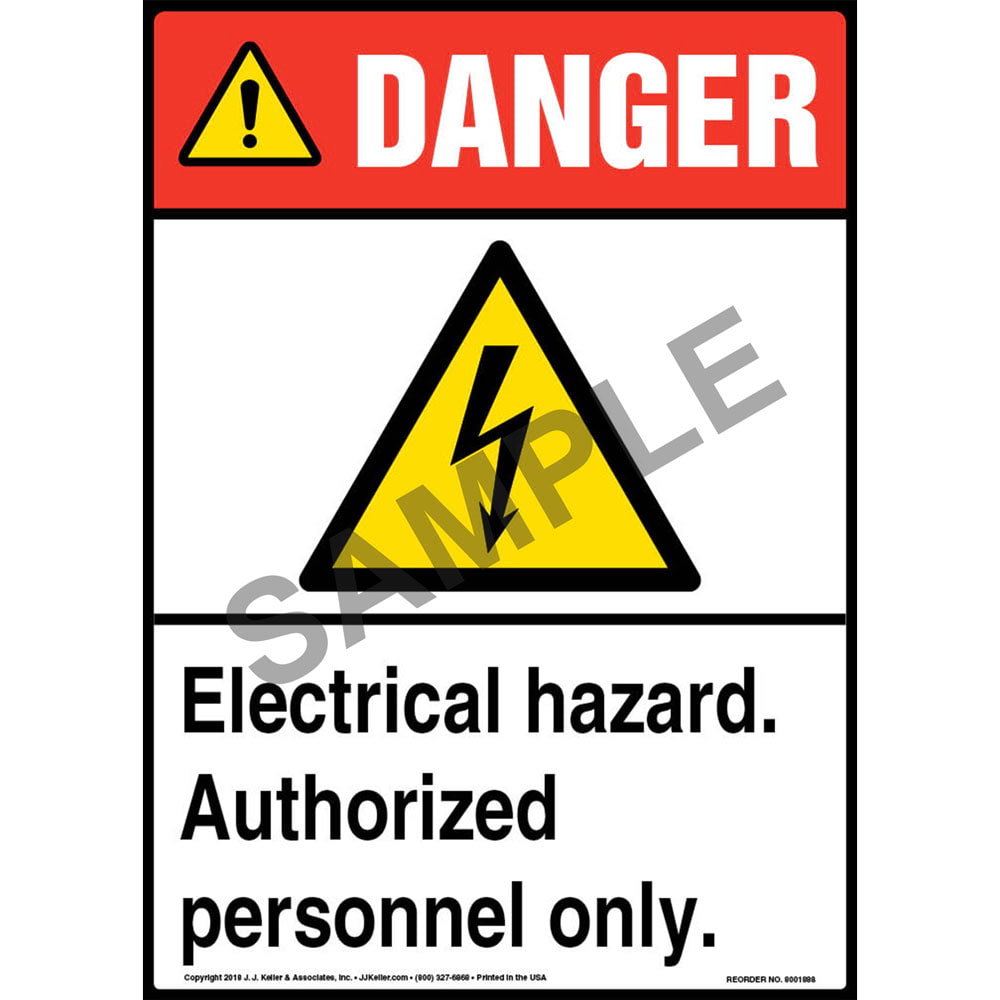 Electrical Danger Signs
