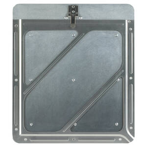 Wide-Edge Press-Lock Aluminum Placard Holder