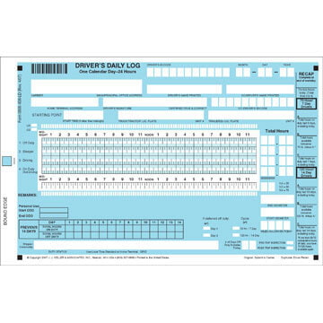 Canadian Driver Log Books