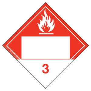 Blank Class 3 Placards | J.J. Keller