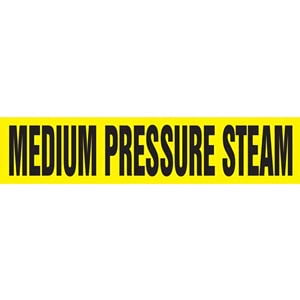 Medium Pressure Steam Pipe Marker - ASME/ANSI