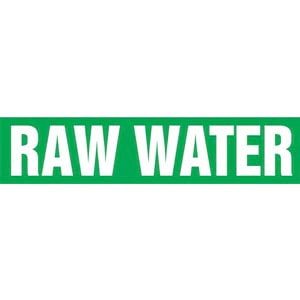Raw Water Pipe Marker - ASME/ANSI