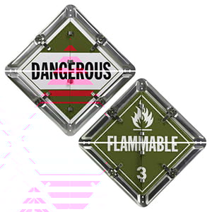 Class 3 Worded Placards | J.J. Keller