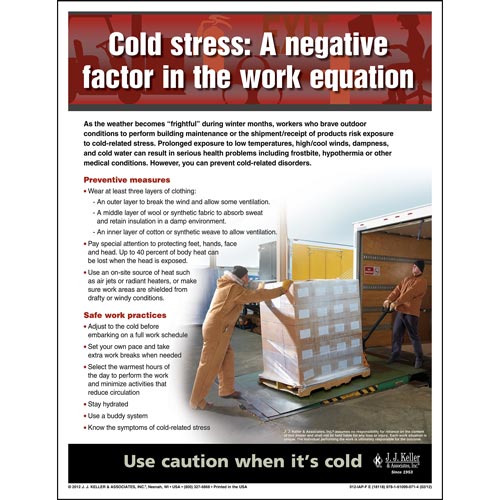 Cold Weather Safety Slogans